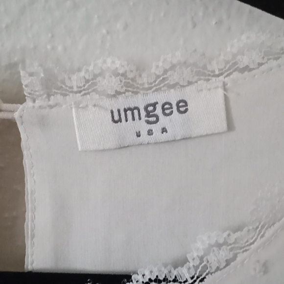 Umgee | Tops | Umgee Usa Off White Boho Blouse | Poshmark